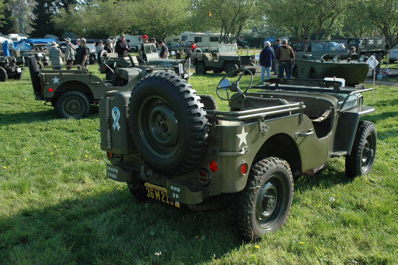 TOADMAN'S TANK PICTURES 1942 FORD SCRIPT GPW WITH FORD FRAME