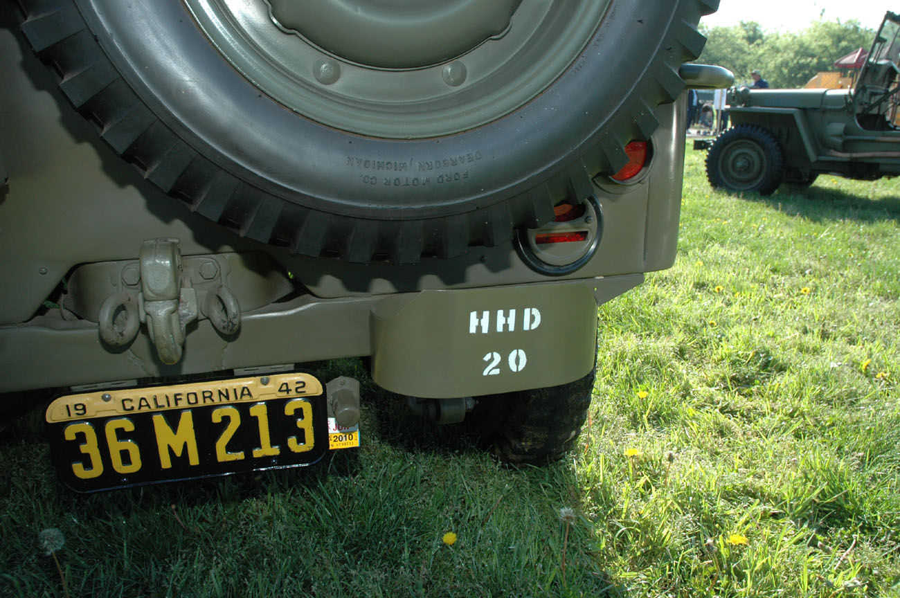 TOADMAN'S TANK PICTURES 1942 FORD SCRIPT GPW WITH FORD FRAME