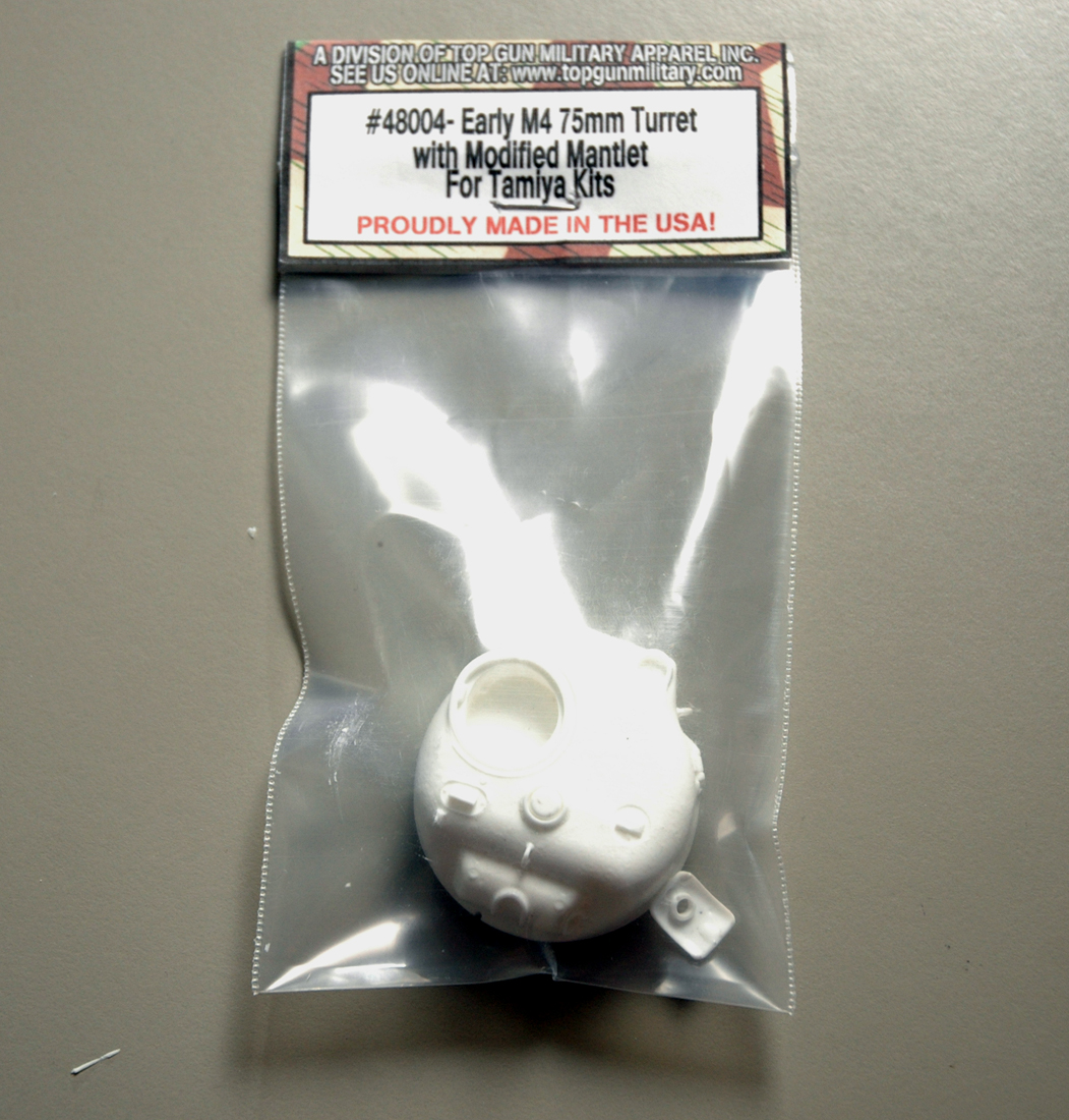 TOADMAN'S TANK PICTURES 1/48 IRON DIVISION EARLY M4 75MM TURRET W ...