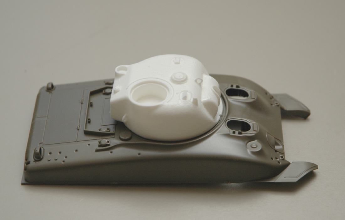 TOADMAN'S TANK PICTURES 1/48 IRON DIVISION EARLY M4 75MM TURRET W ...