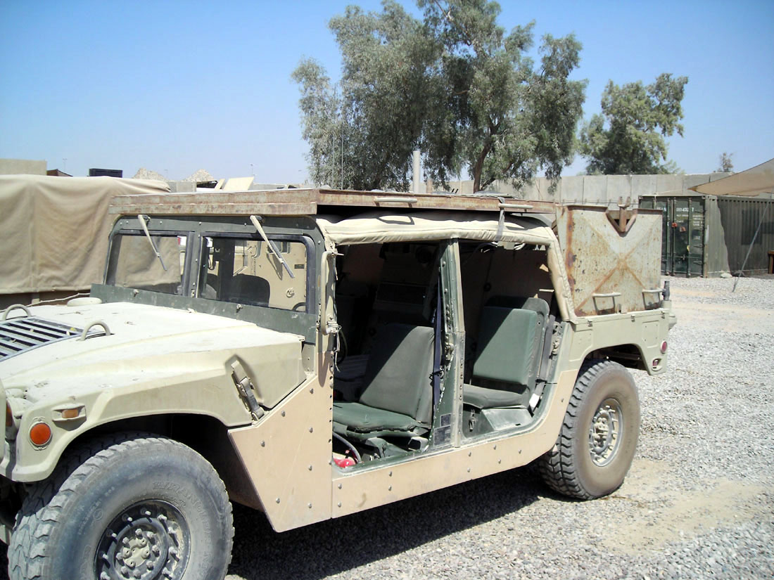 TOADMAN'S TANK PICTURES HMMWV GUNTRUCKS IN IRAQ