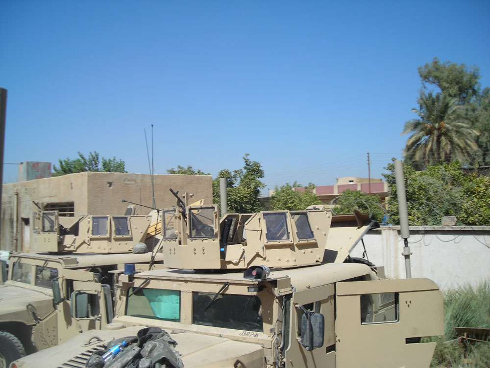 TOADMAN'S TANK PICTURES M1114 UP-ARMORED HMMWV IN IRAQ