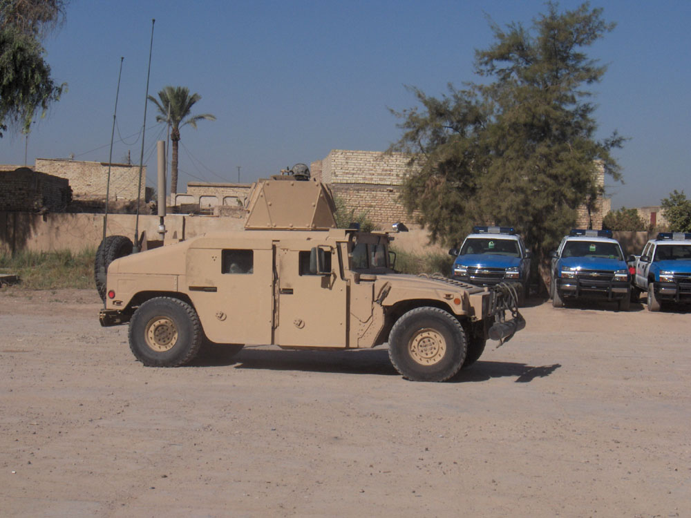 TOADMAN'S TANK PICTURES M1114 UP-ARMORED HMMWV IN IRAQ