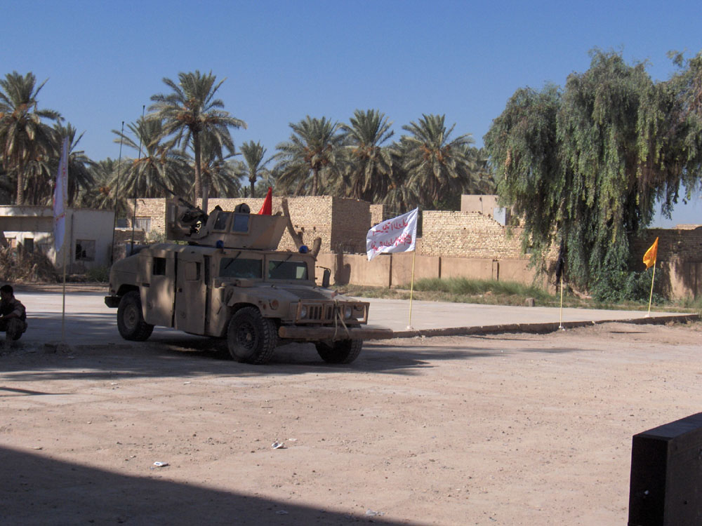 TOADMAN'S TANK PICTURES M1114 UP-ARMORED HMMWV IN IRAQ