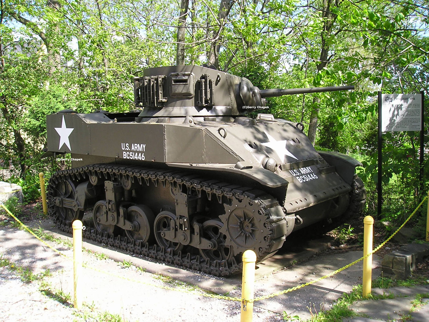 TOADMAN'S TANK PICTURES M5 STUART #2