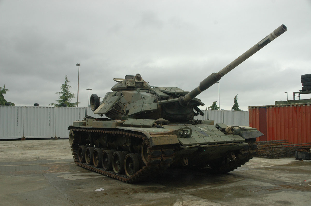 TOADMAN'S TANK PICTURES M60A1 WITH REACTIVE ARMOR