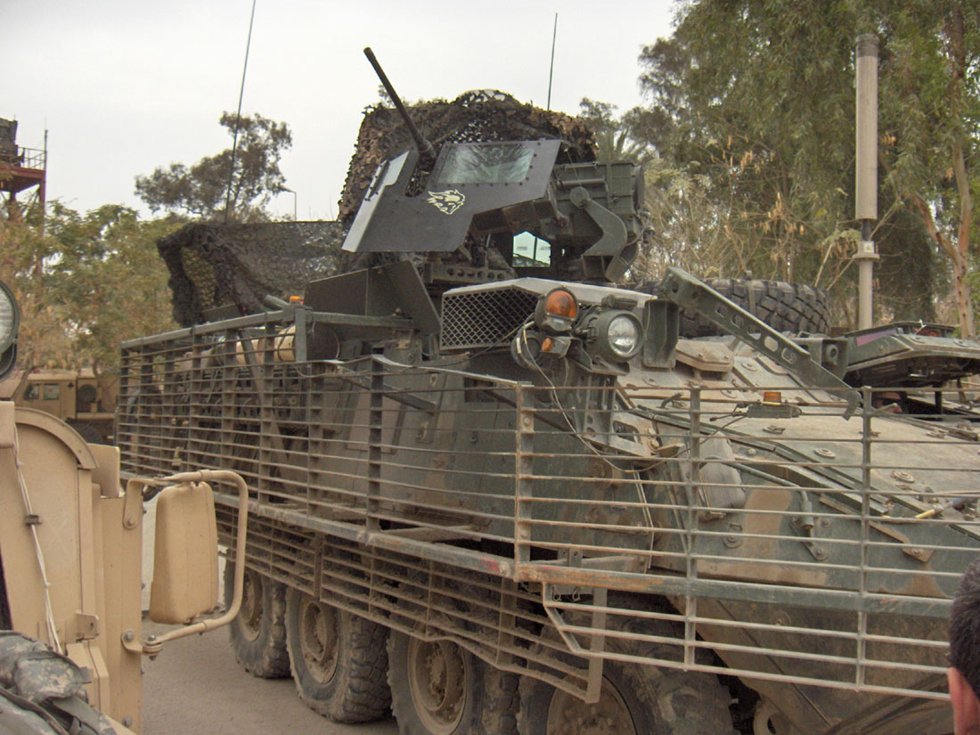 TOADMAN'S TANK PICTURES STRYKERS IN IRAQ